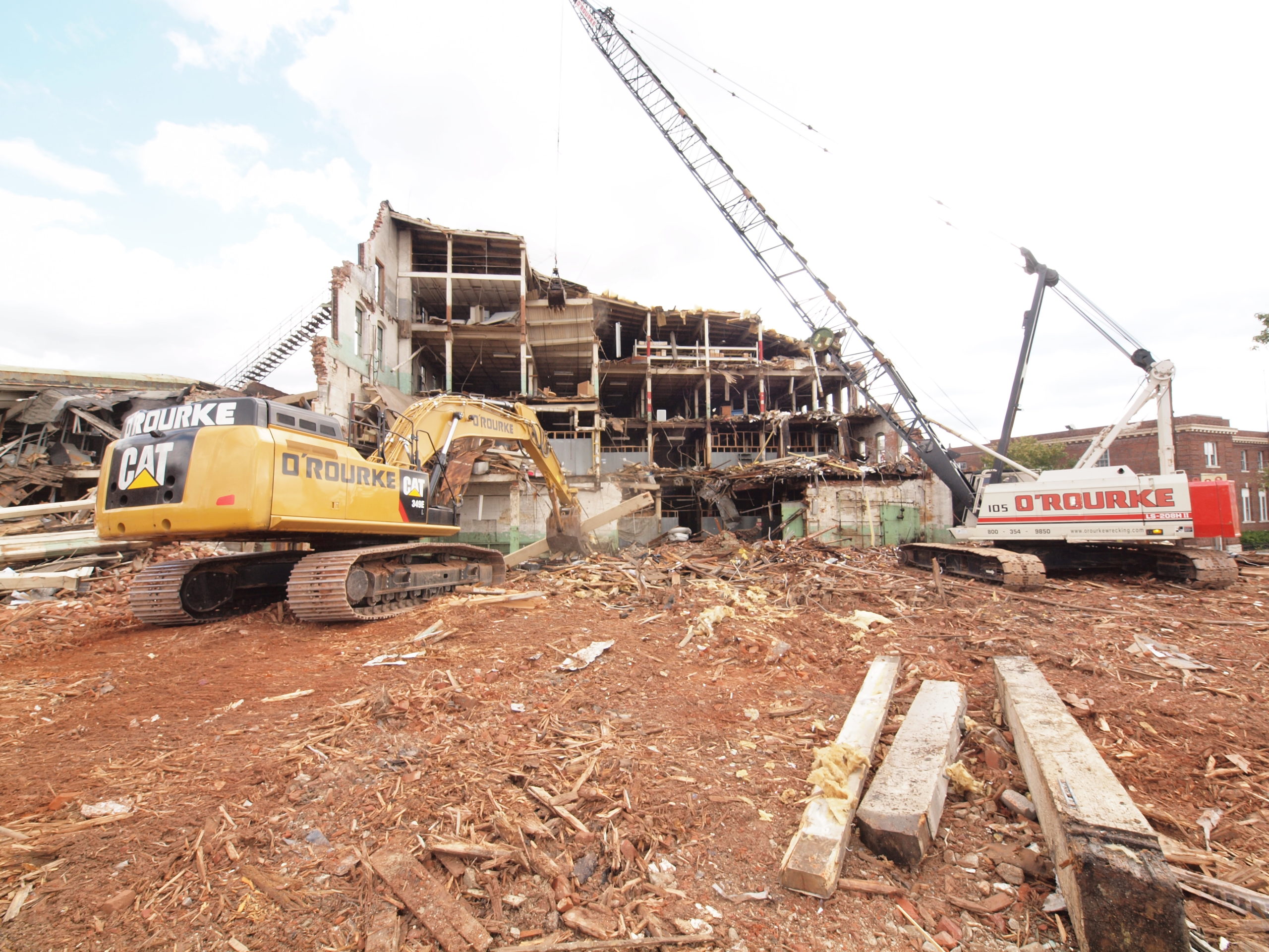 Stearn's and Foster Demolition - O’ROURKE Wrecking Company